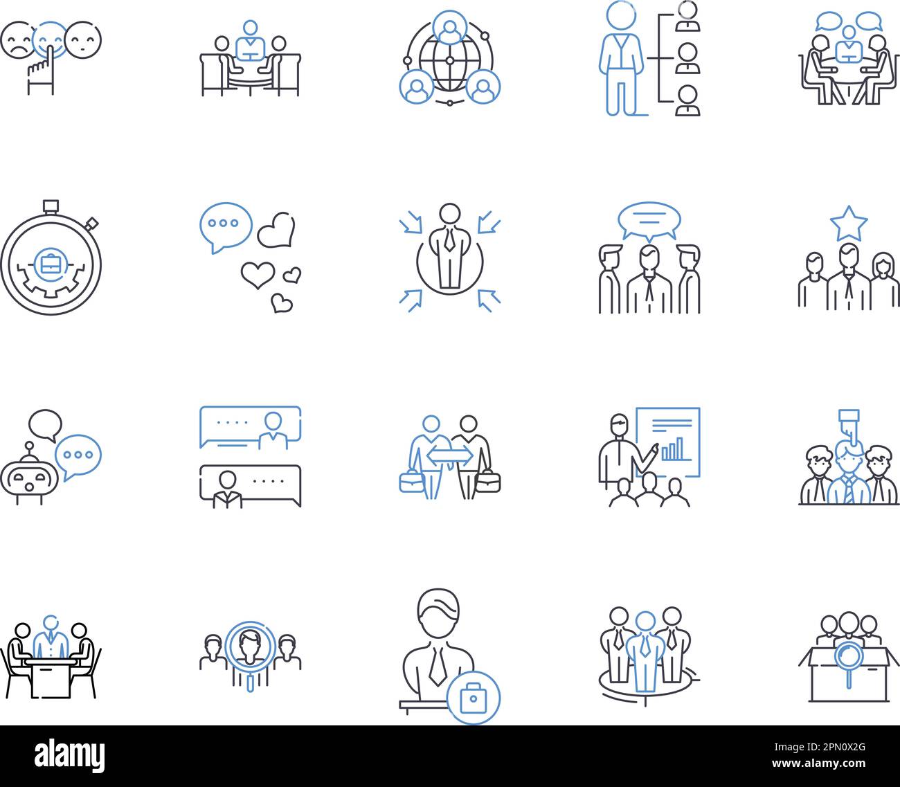 Human resources supervision Stock Vector Images - Alamy