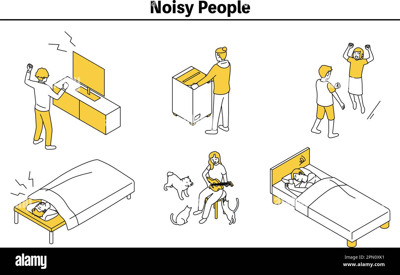 Noise problems in rental properties: people making noise in apartments ...