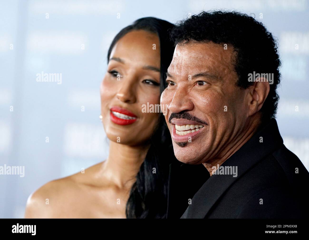 Lisa Parigi, left, and Lionel Richie arrive at the ninth Breakthrough ...