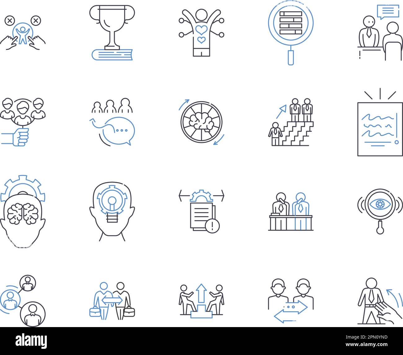Corporate teambuilding outline icons collection. Corporate ...