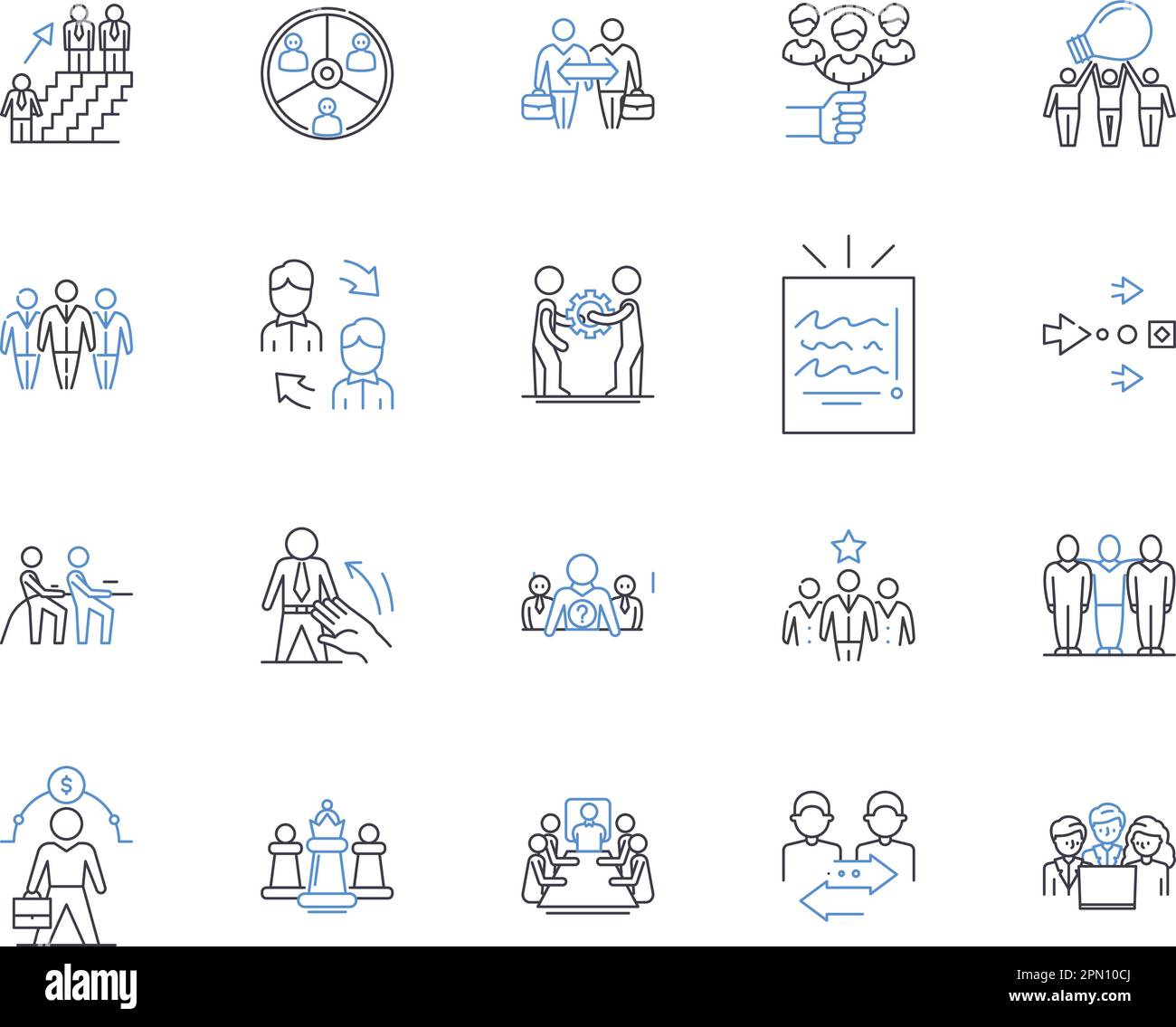 Enterprise outline icons collection. Enterprise, Business, Companies ...
