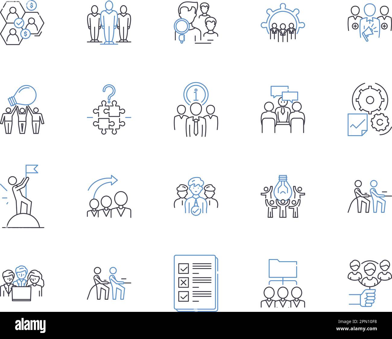 Workmates outline icons collection. Colleagues, Coworkers, Peers ...