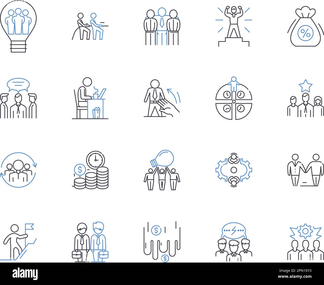 Staff and planning outline icons collection. Staffing, Planning ... Staff and planning outline icons collection. Staffing, Planning ...