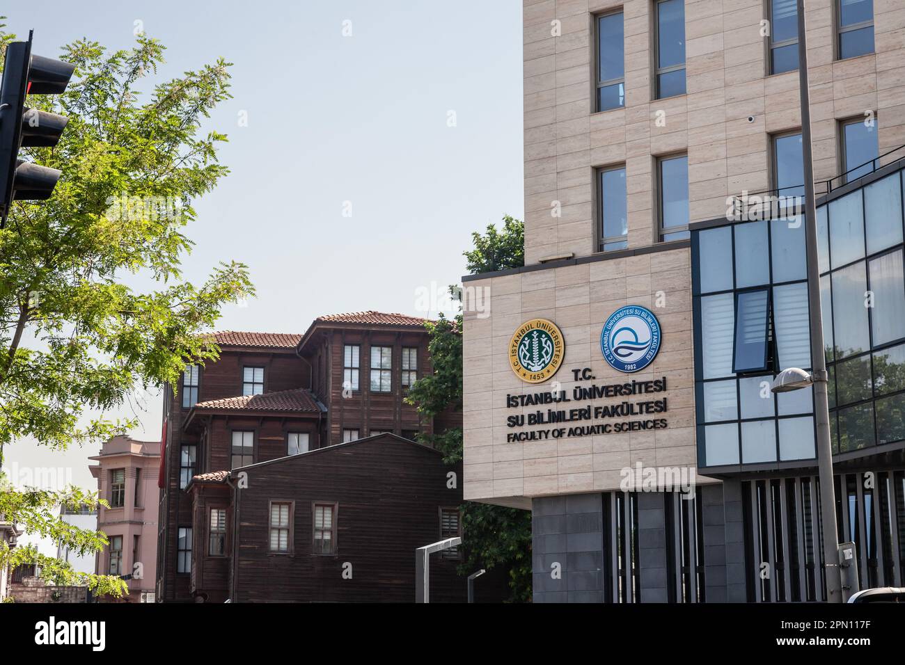 Picture of the main building of the University of Istanbul. Istanbul ...