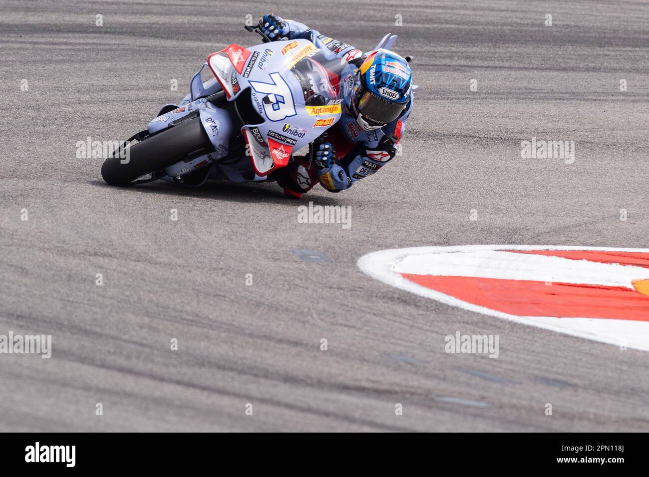 The Americas. 15th Apr, 2023. Alex Marquez (73) with Gresini Racing ...