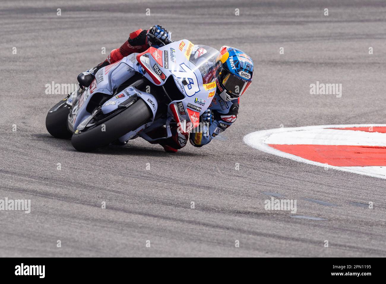 The Americas. 15th Apr, 2023. Alex Marquez (73) with Gresini Racing ...