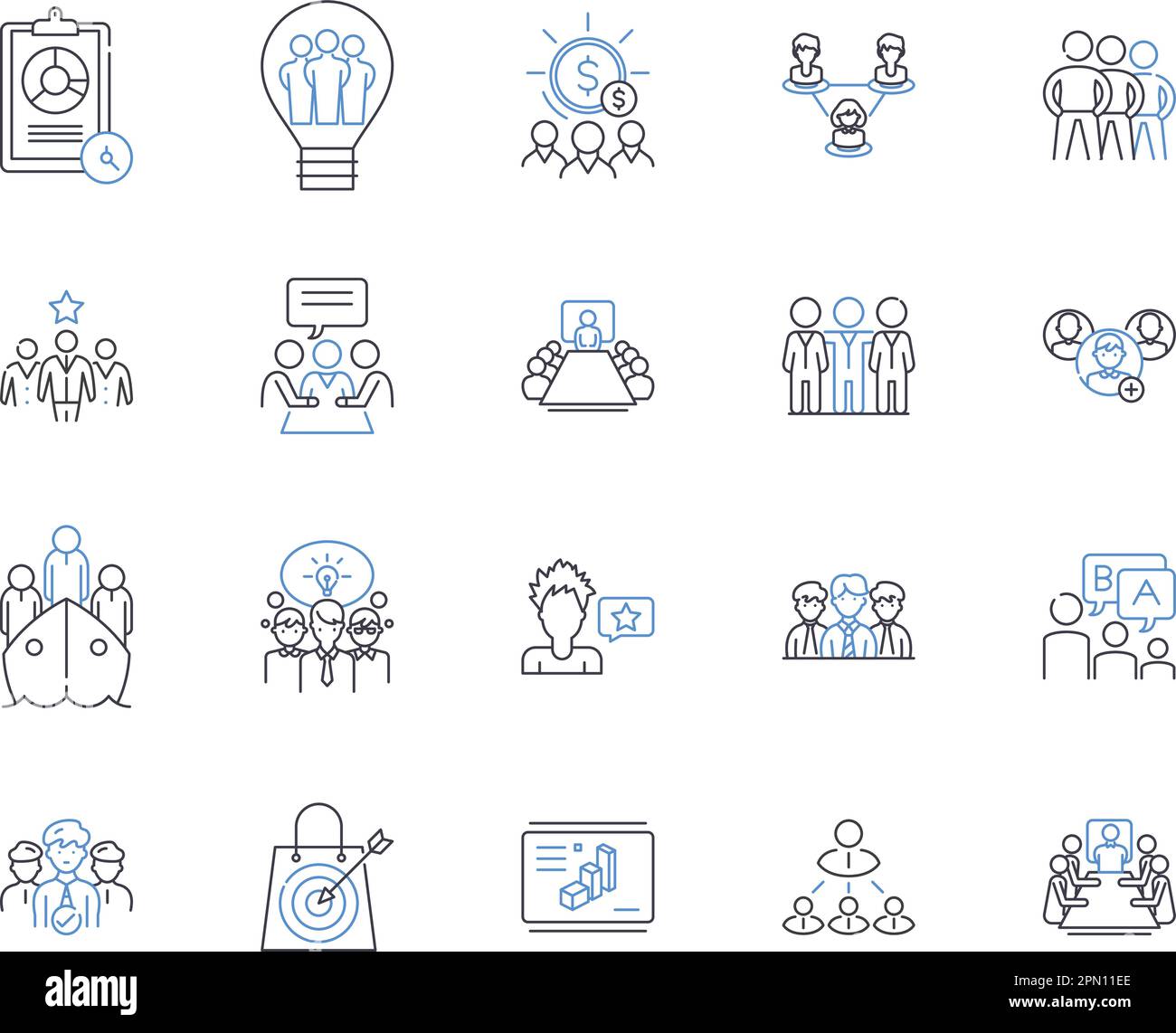 Human resources supervision Stock Vector Images - Alamy