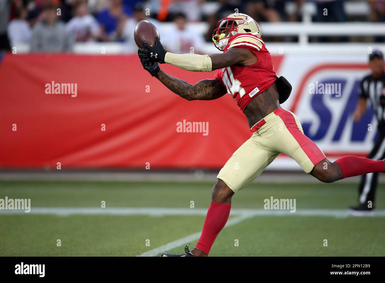 BIRMINGHAM, AL - APRIL 15: Birmingham Stallions wide receiver Austin ...