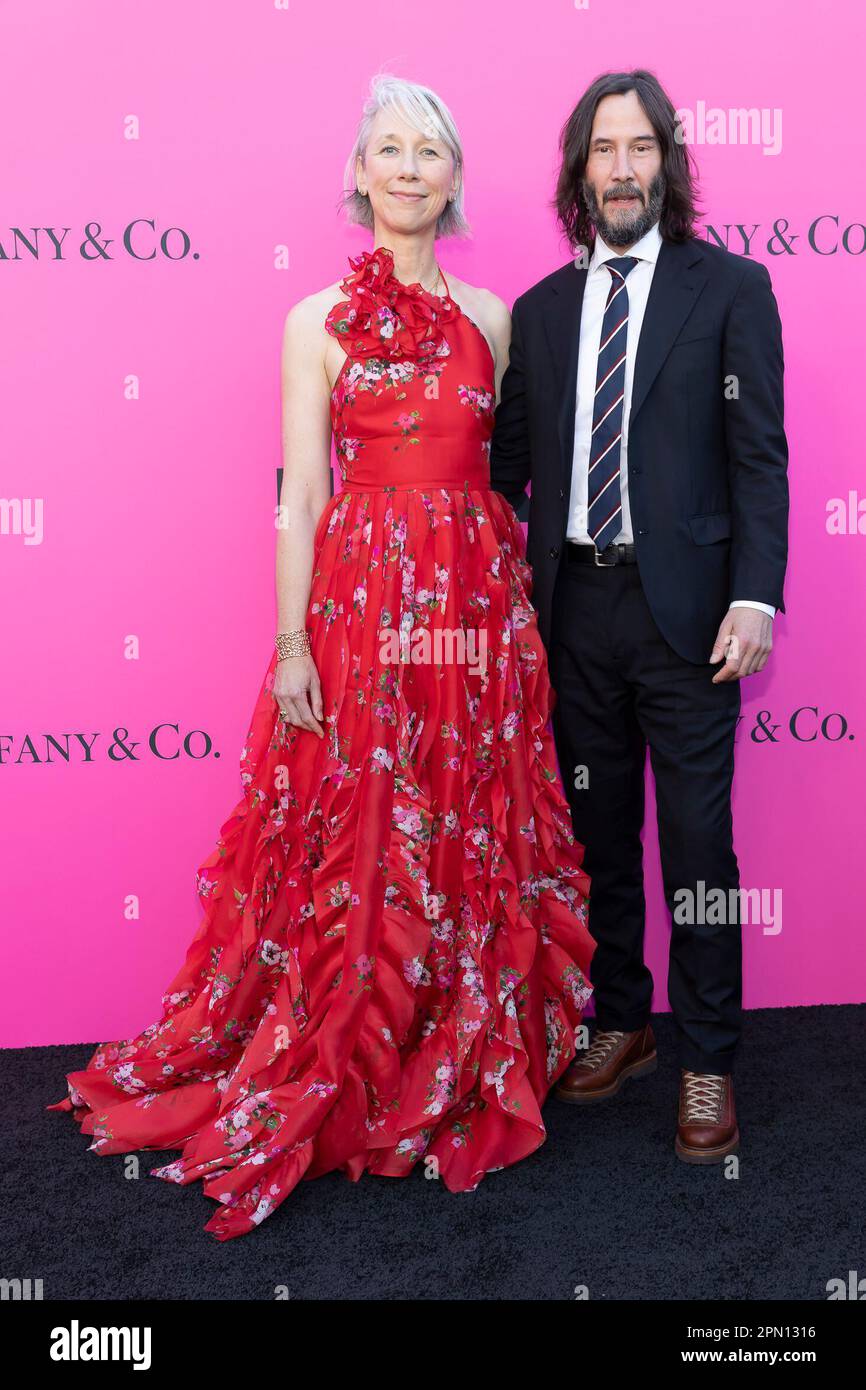 Los Angeles, USA. 15th Apr, 2023. Alexandra Grant and Keanu Reeves attend the arrivals of The ...