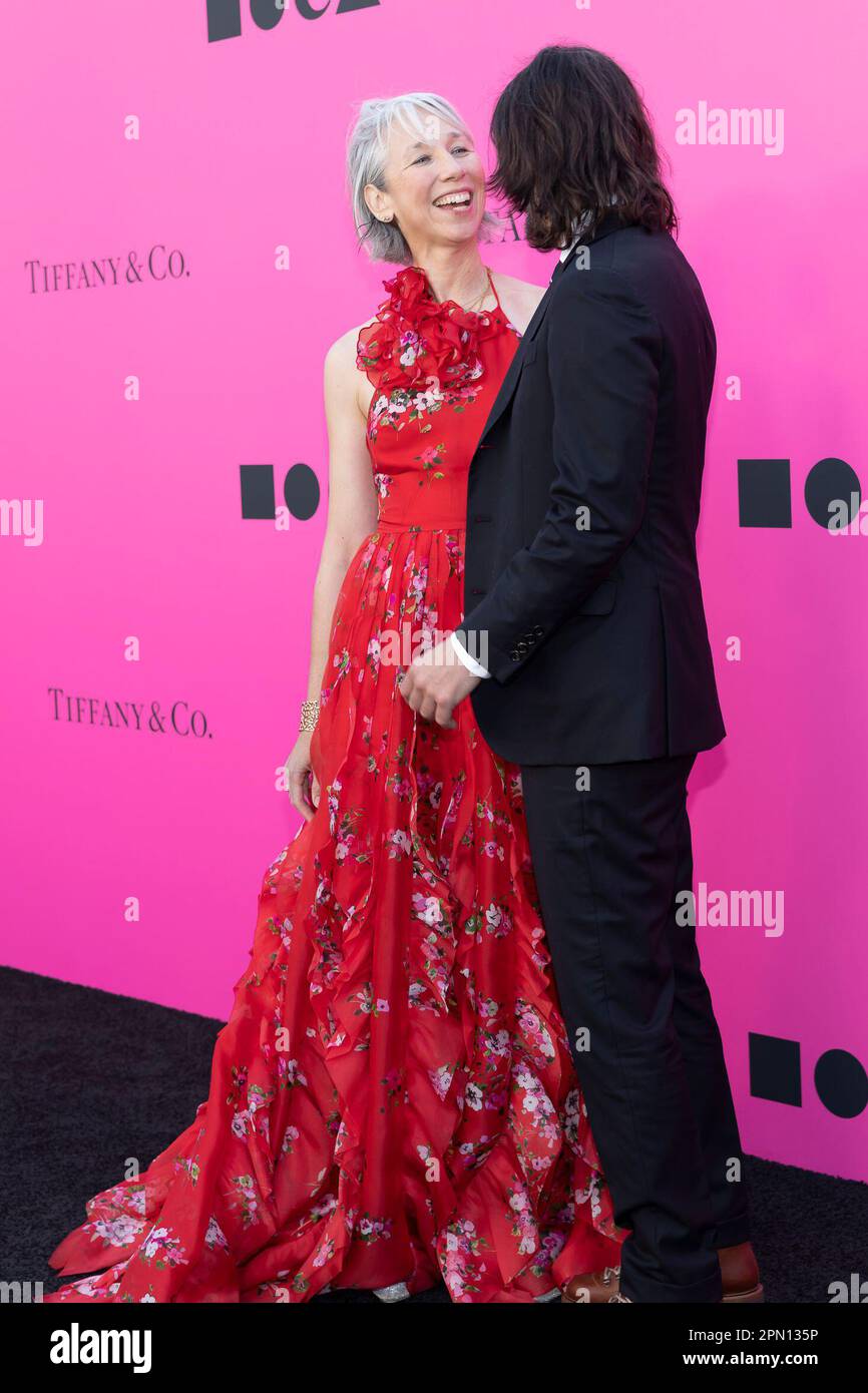 Los Angeles, USA. 15th Apr, 2023. Alexandra Grant and Keanu Reeves attend the arrivals of The ...