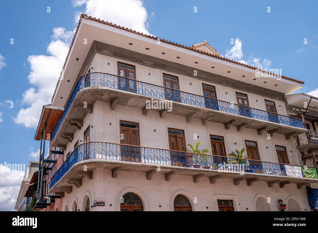 Panama City, Panama - April 1, 2023: Views of Panama City's amazing Old ...