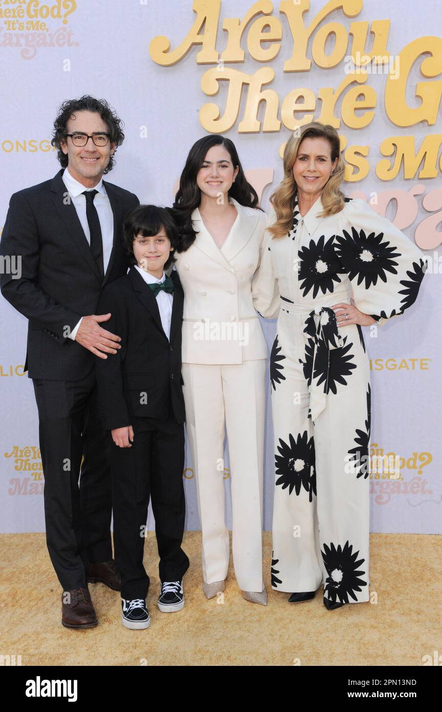 Los Angeles, CA. 15th Apr, 2023. John Fortson, Joshua Fortson, Abby ...