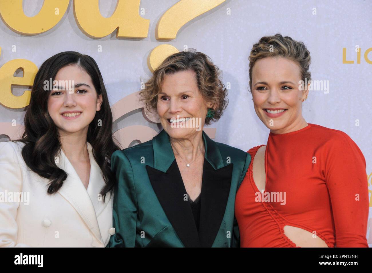 Los Angeles, CA. 15th Apr, 2023. Abby Ryder Fortson, Judy Blume, Rachel ...