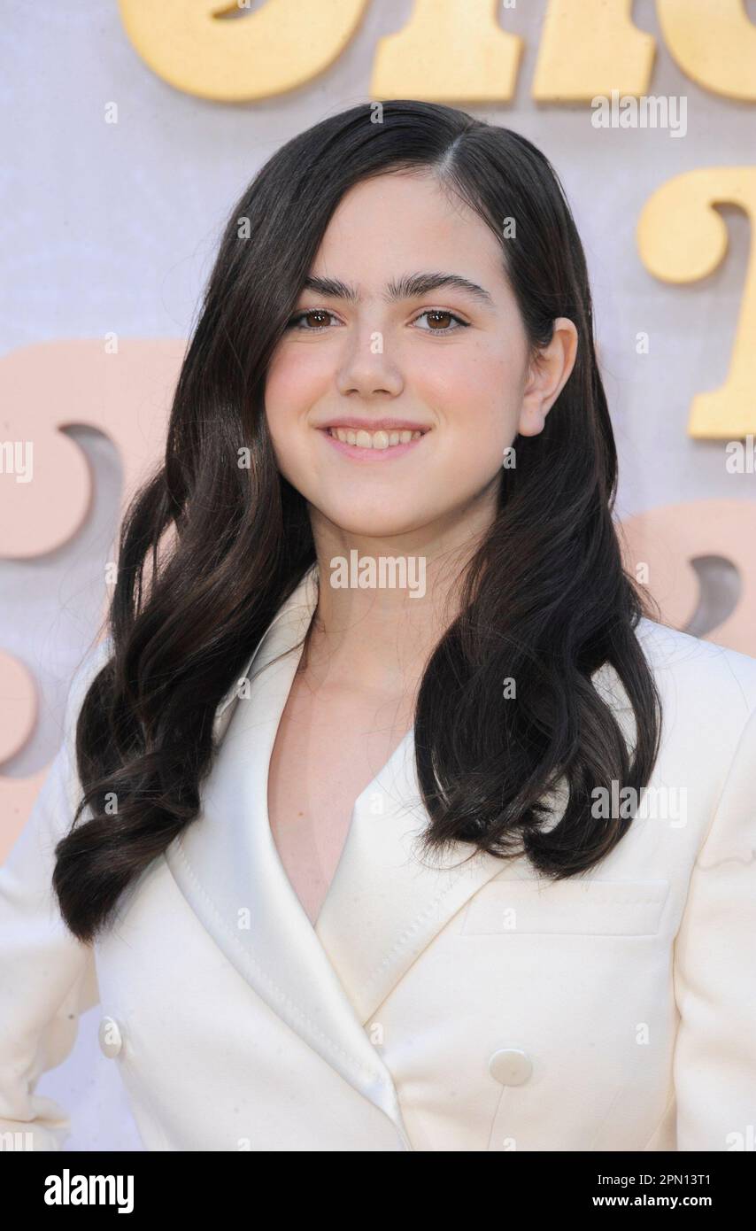 Los Angeles, CA. 15th Apr, 2023. Abby Ryder Fortson at arrivals for ARE ...