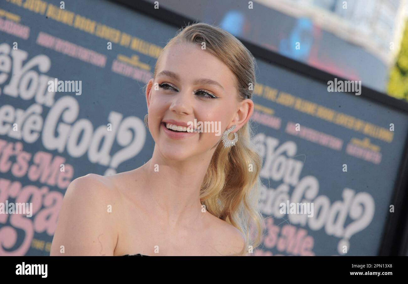 Los Angeles, CA. 15th Apr, 2023. Elle Graham at arrivals for ARE YOU ...