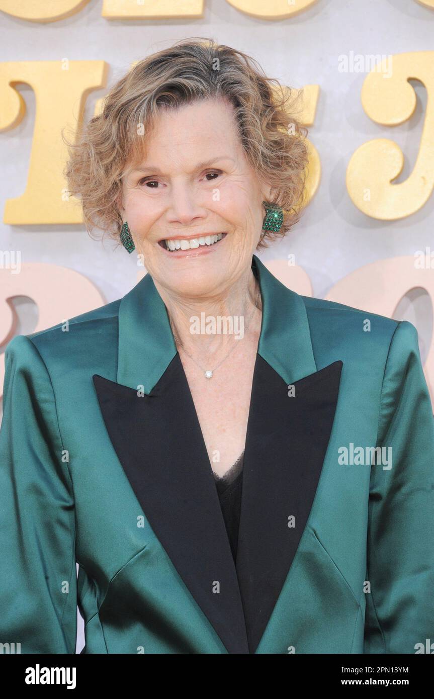 Los Angeles, CA. 15th Apr, 2023. Judy Blume at arrivals for ARE YOU ...