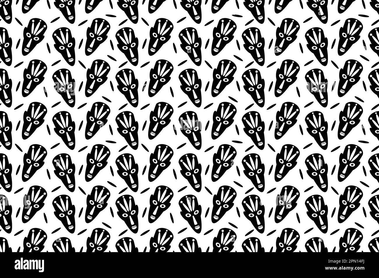 African ethnic traditional pattern . seamless beautiful Kitenge ...