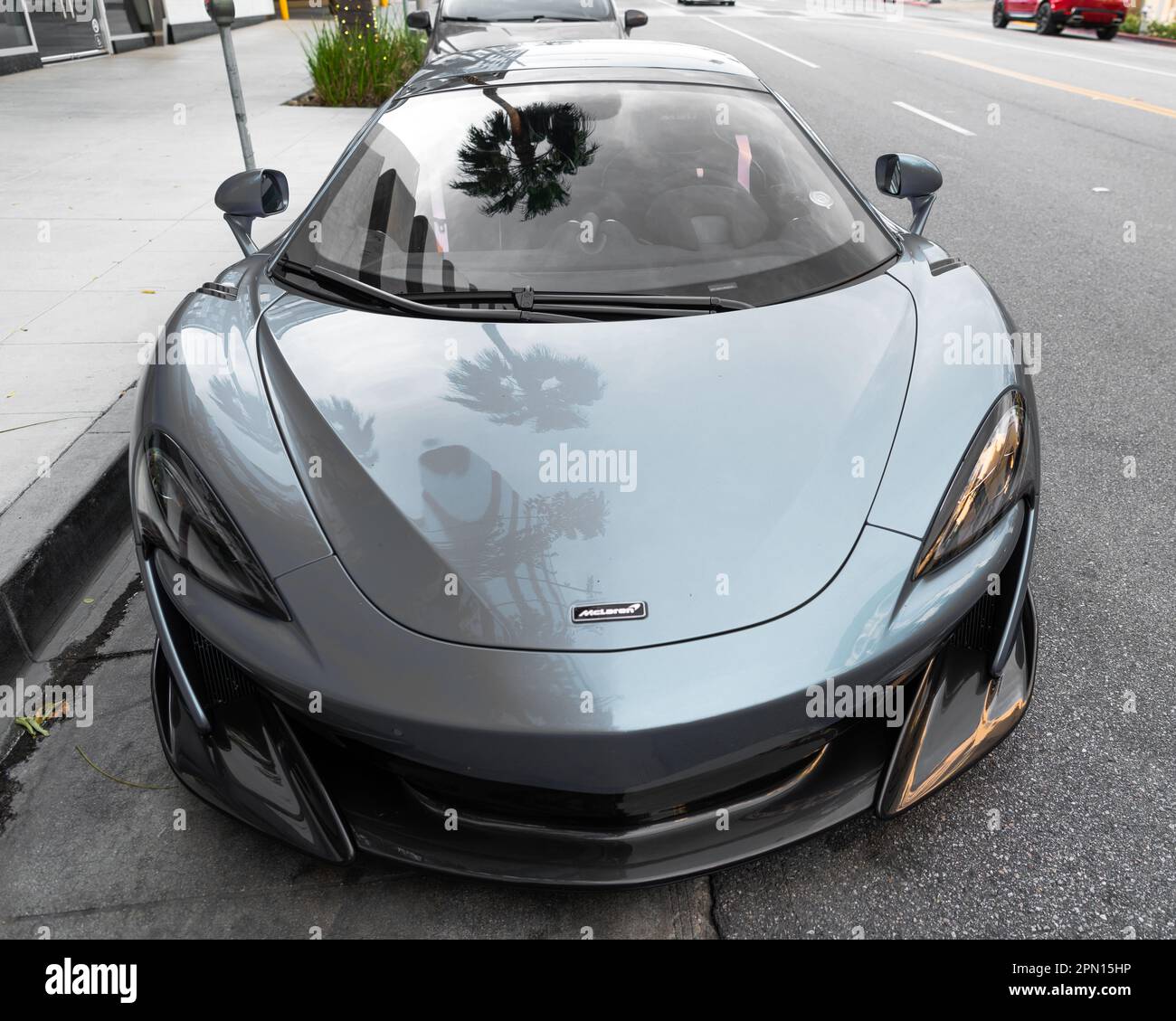 Los Angeles, California USA - April 11, 2021: McLaren Automotive ...