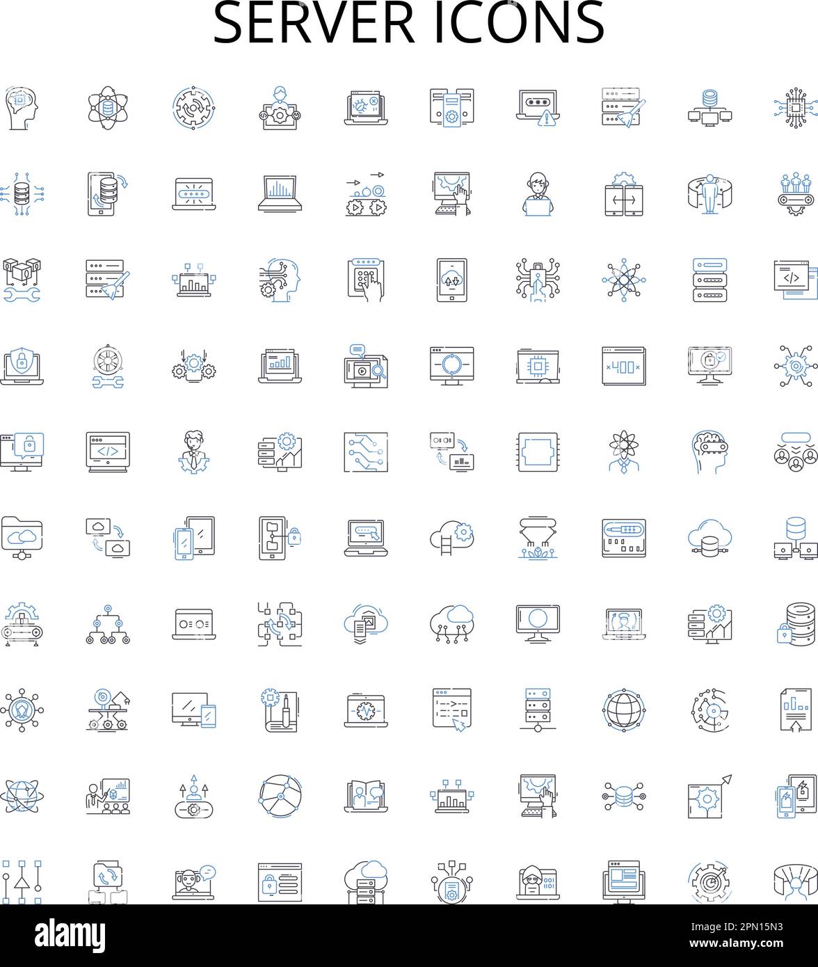 Server icons outline icons collection. Server, Icons, Network ... Server icons outline icons collection. Server, Icons, Network ...