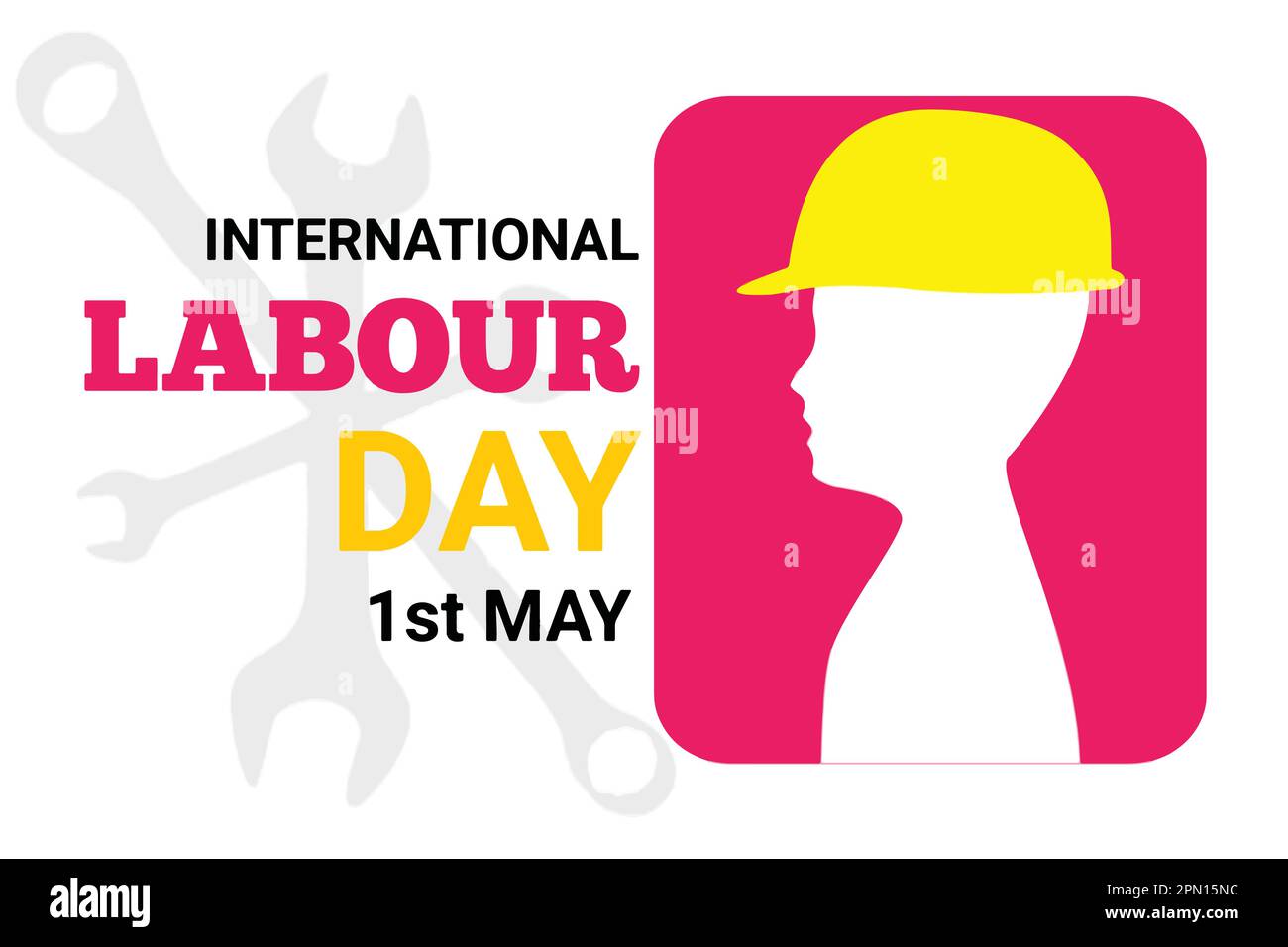 International Labour Day. 1st May. Holiday concept. Template for background, banner, card ...