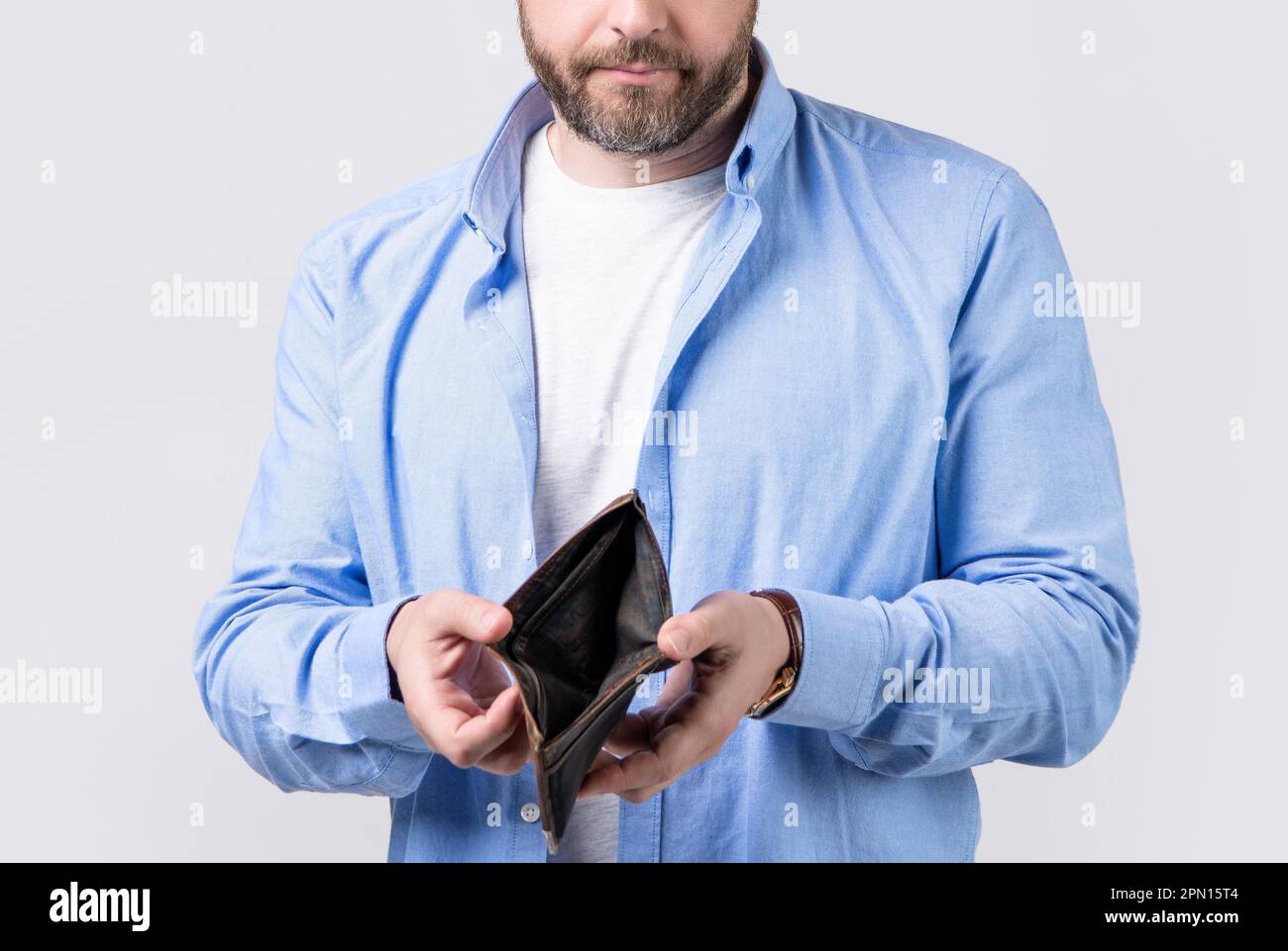 broke man showing empty wallet at hand. photo of broke man with wallet ... broke man showing empty wallet at hand. photo of broke man with wallet ...