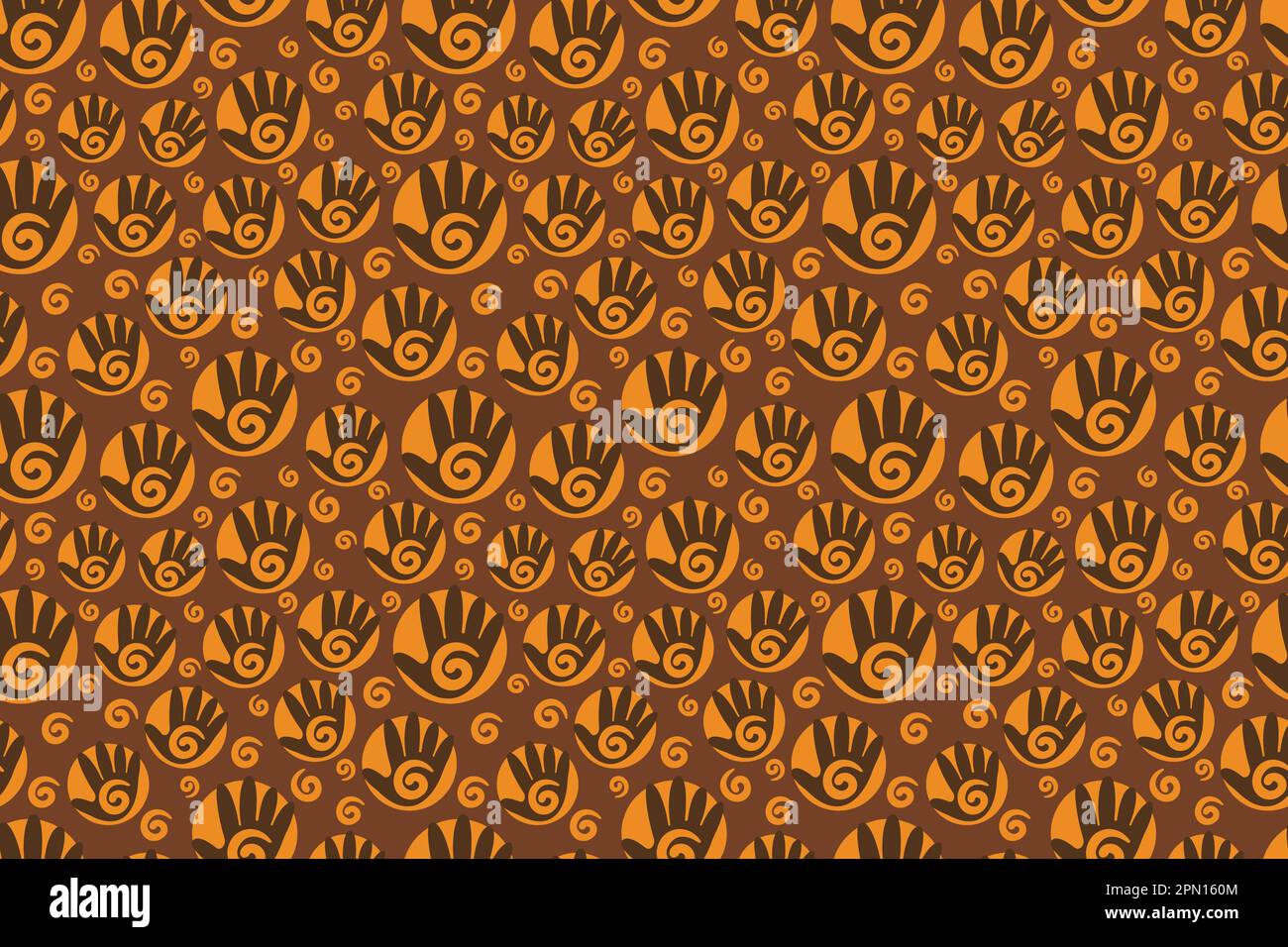 Tribal earth colored seamless pattern. Abstract ethnic woven textile ...