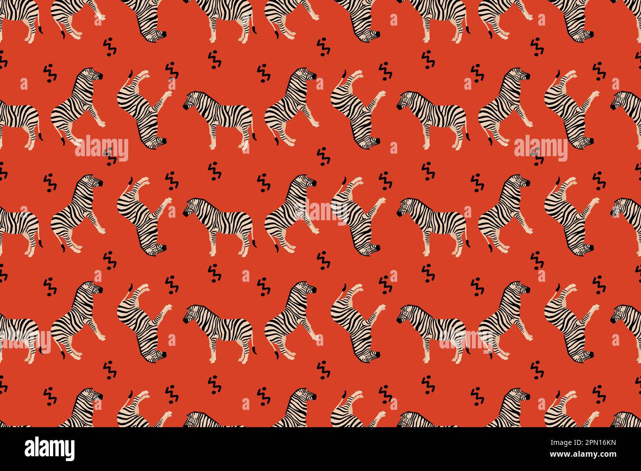 Animal print pattern. Seamless pattern with texture of Zebra skin ...