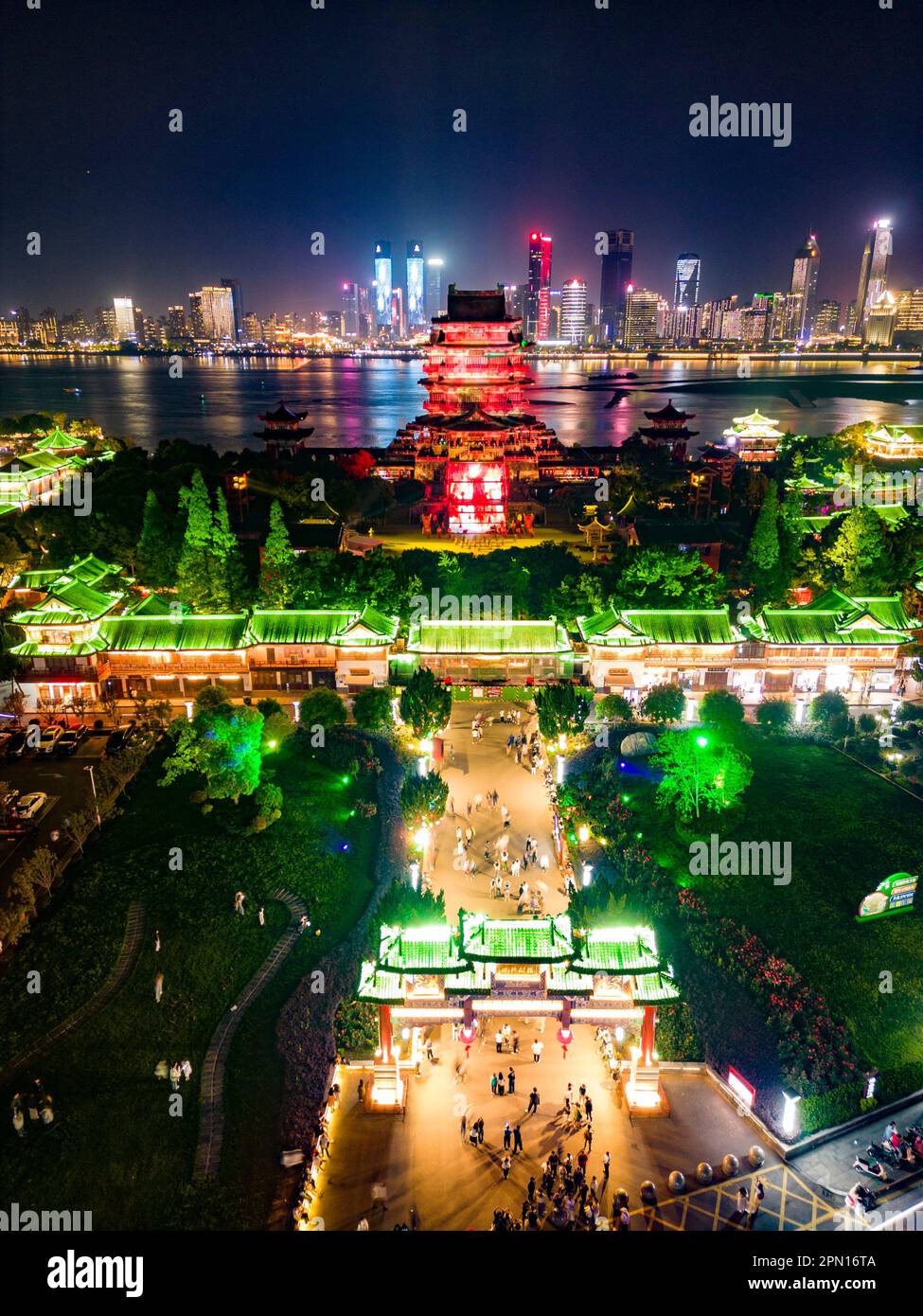 NANCHANG, CHINA - APRIL 15, 2023 - The Pavilion of Prince Teng scenic ...