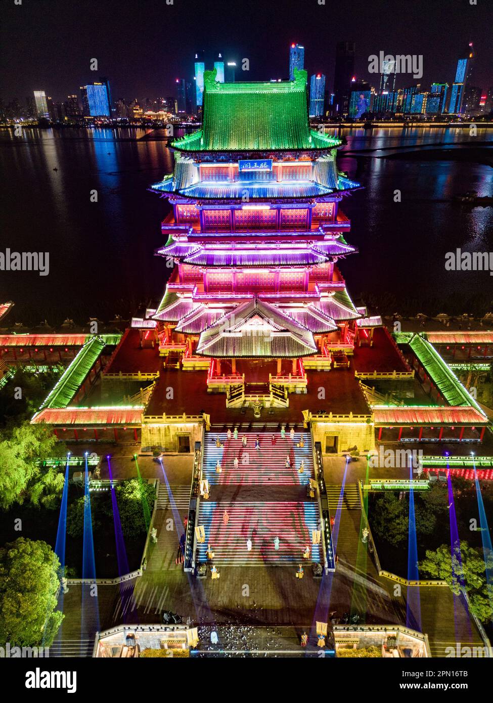 NANCHANG, CHINA - APRIL 15, 2023 - The Pavilion of Prince Teng scenic ...