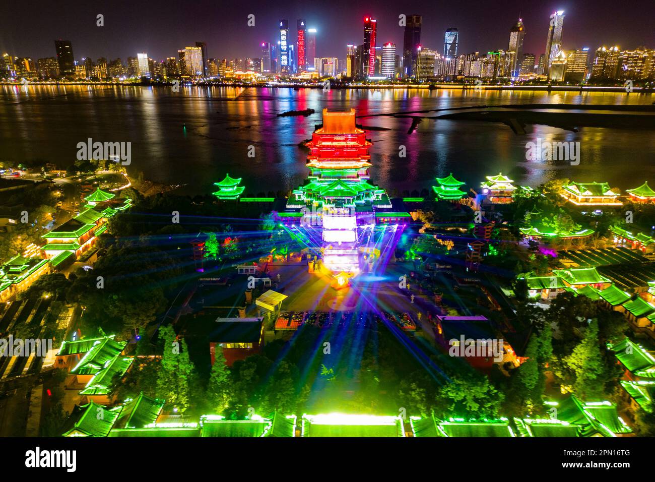 NANCHANG, CHINA - APRIL 15, 2023 - The Pavilion of Prince Teng scenic ...