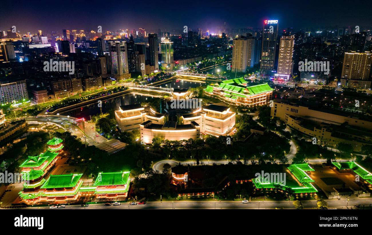 NANCHANG, CHINA - APRIL 15, 2023 - The Pavilion of Prince Teng scenic ...