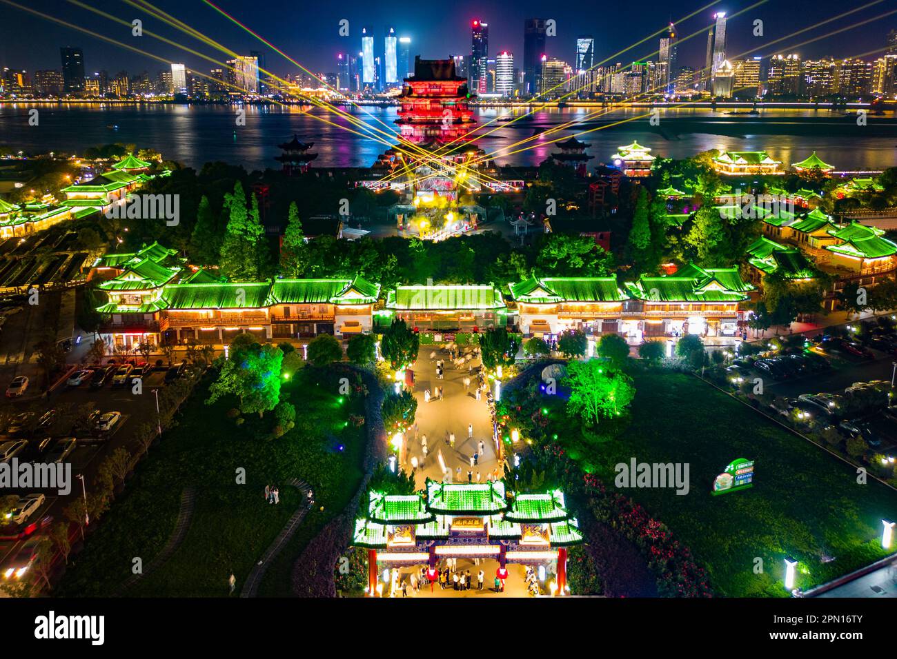 NANCHANG, CHINA - APRIL 15, 2023 - The Pavilion of Prince Teng scenic ...