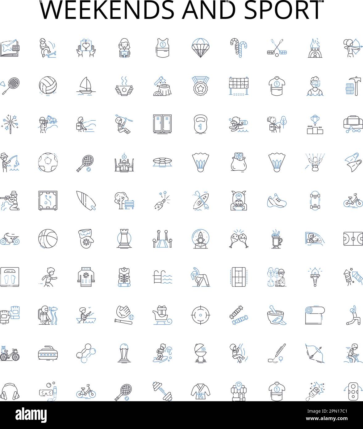 Weekends and sport outline icons collection. Weekend, Sport, Recreation, Leisure, Play, Games ...