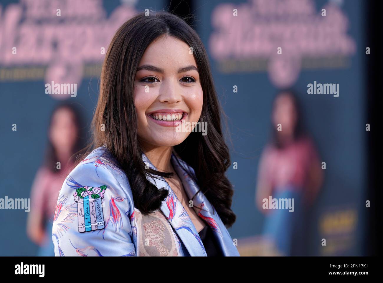 Annabelle Chang poses at the premiere of the film "Are You There God ...