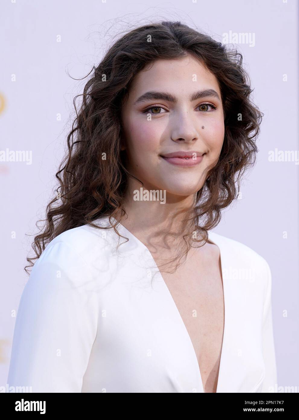 Isol Young poses at the premiere of the film "Are You There God? It's Me, Margaret," Saturday ...