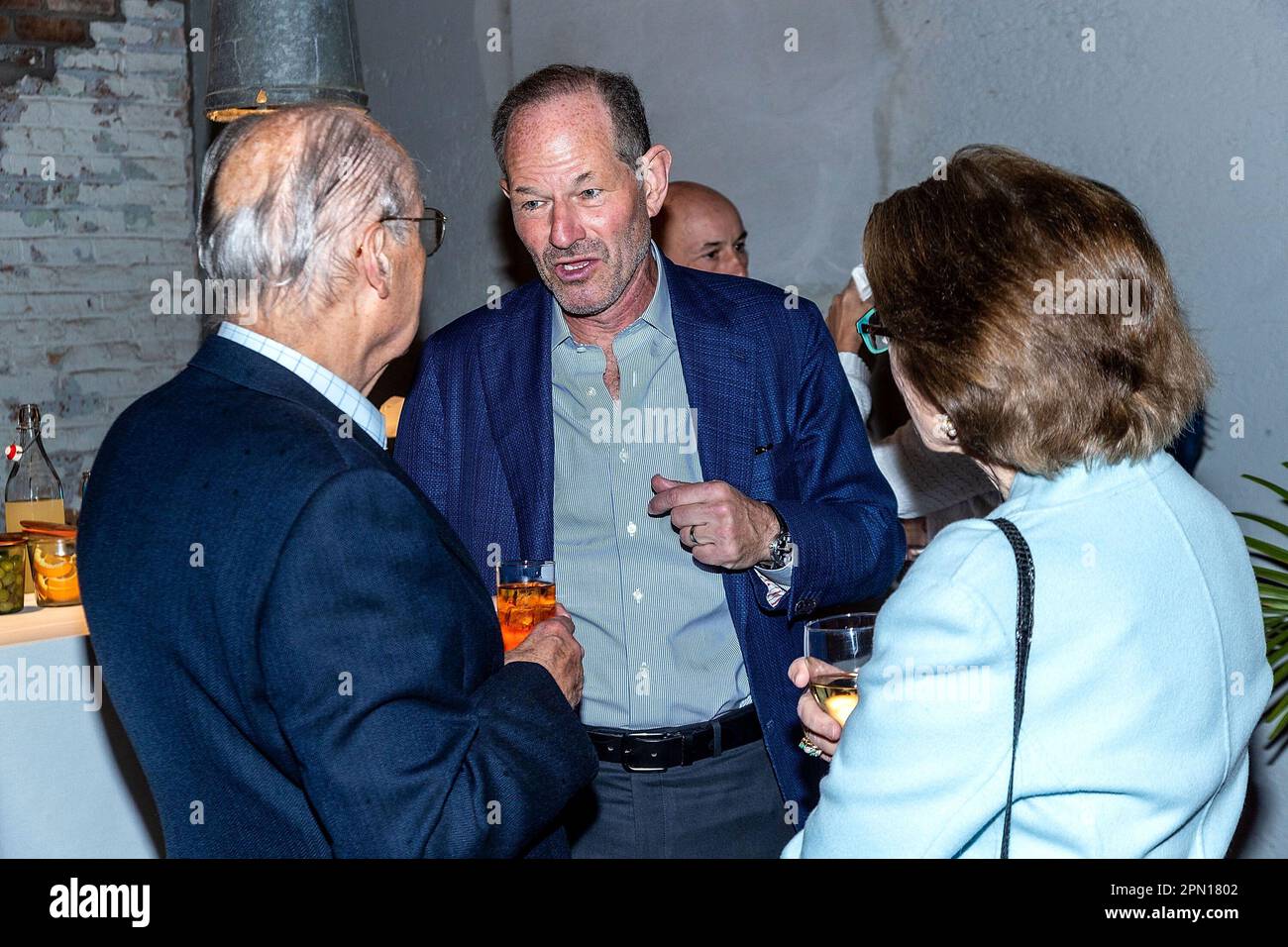 Pine Plains, NY, USA. 15th Apr, 2023. Former New York State Governor ...