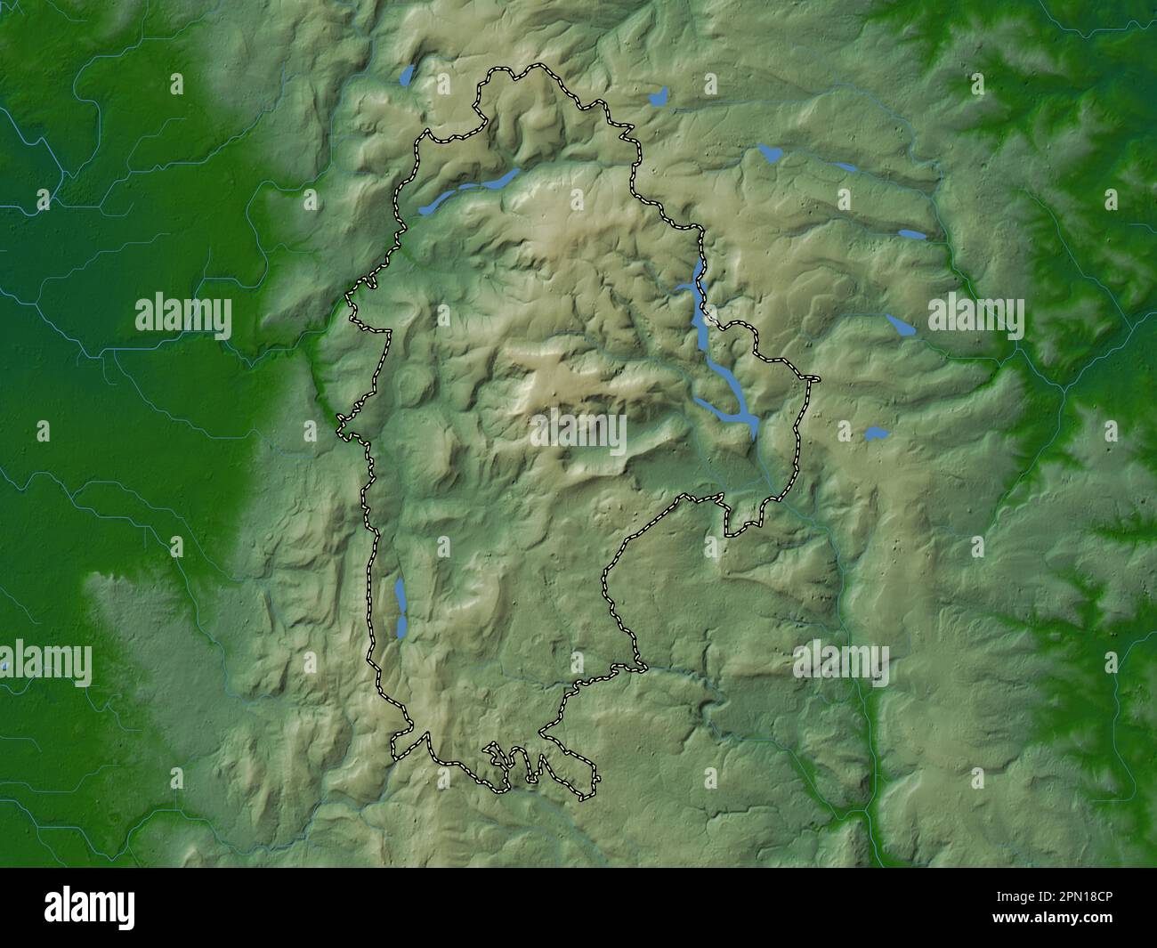 High Peak, non metropolitan district of England - Great Britain ...