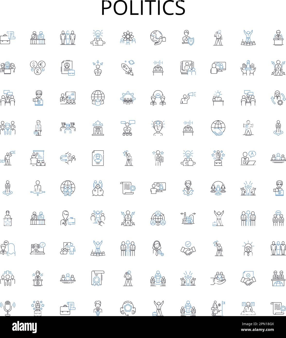 Politics outline icons collection. Politics, Political, Politician ... Politics outline icons collection. Politics, Political, Politician ...