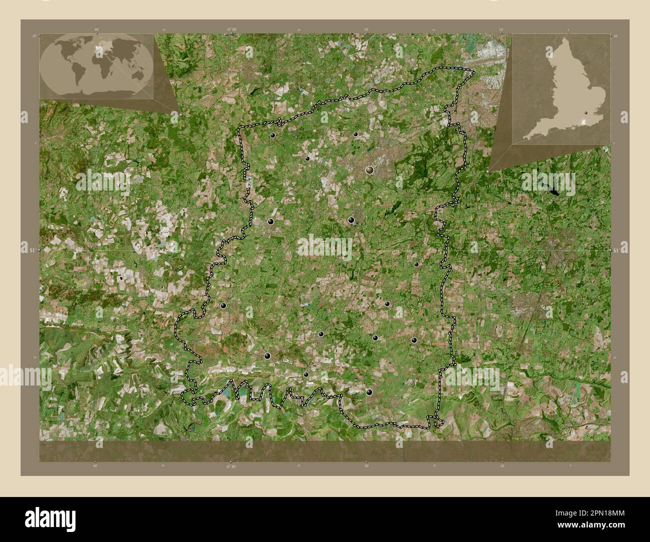Horsham, non metropolitan district of England - Great Britain. High ...