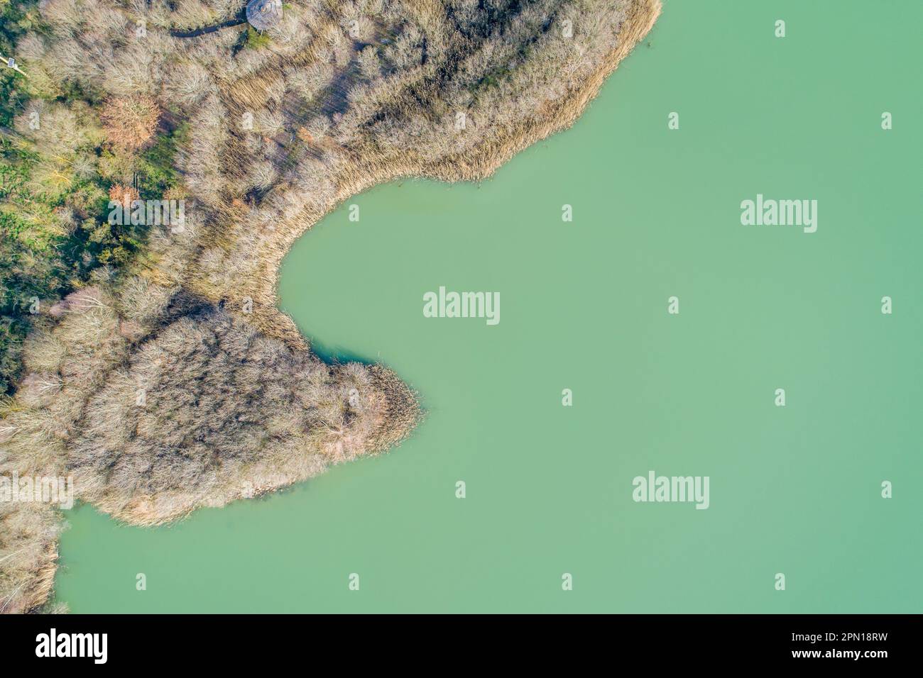 Drone aerial texture exotic lagoon hi-res stock photography and images ...
