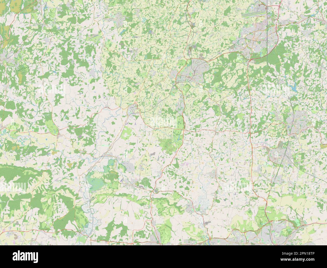 Horsham, non metropolitan district of England - Great Britain. Open ...