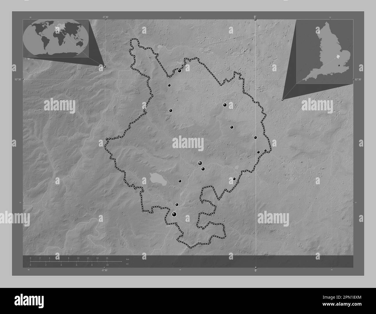 Map of ramsey Black and White Stock Photos & Images - Alamy