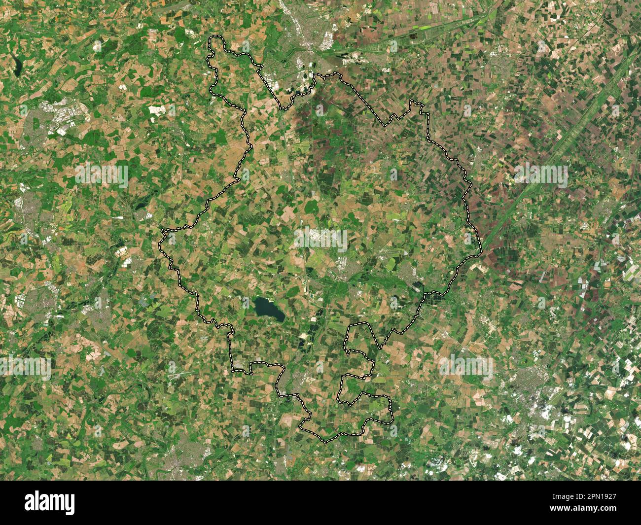 Huntingdon map hi-res stock photography and images - Alamy