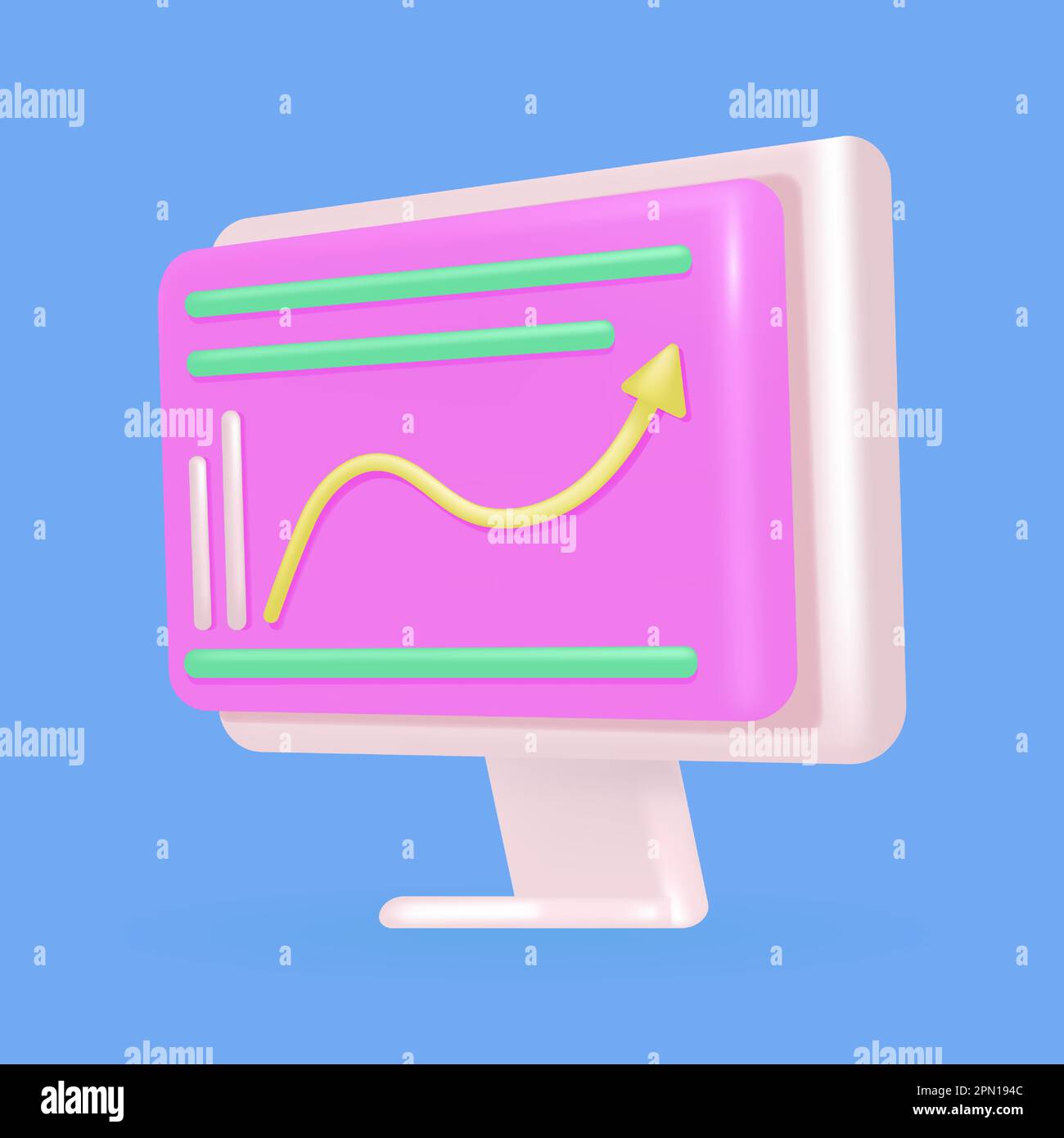 Curve arrow vector Stock Vector Images - Alamy