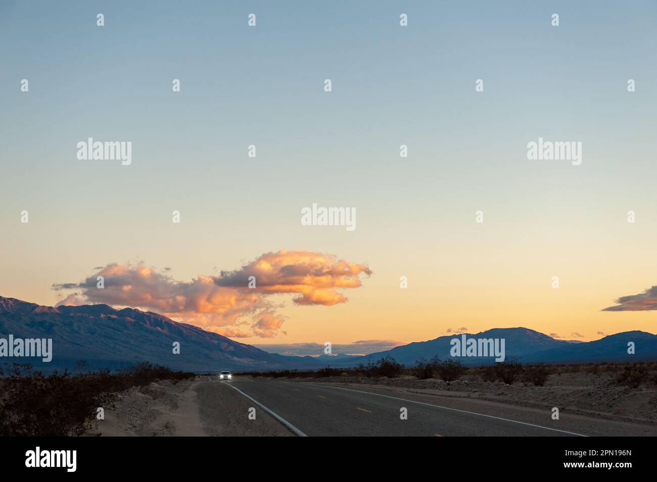 Exterior of the rugged mountains of the sierra nevadas, along us ...