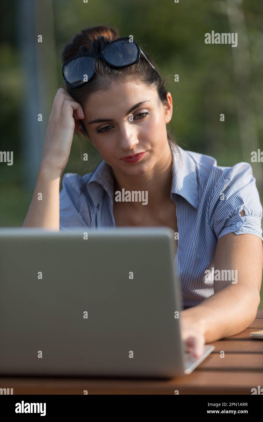 Woman experiencing mental overload hi-res stock photography and images ...