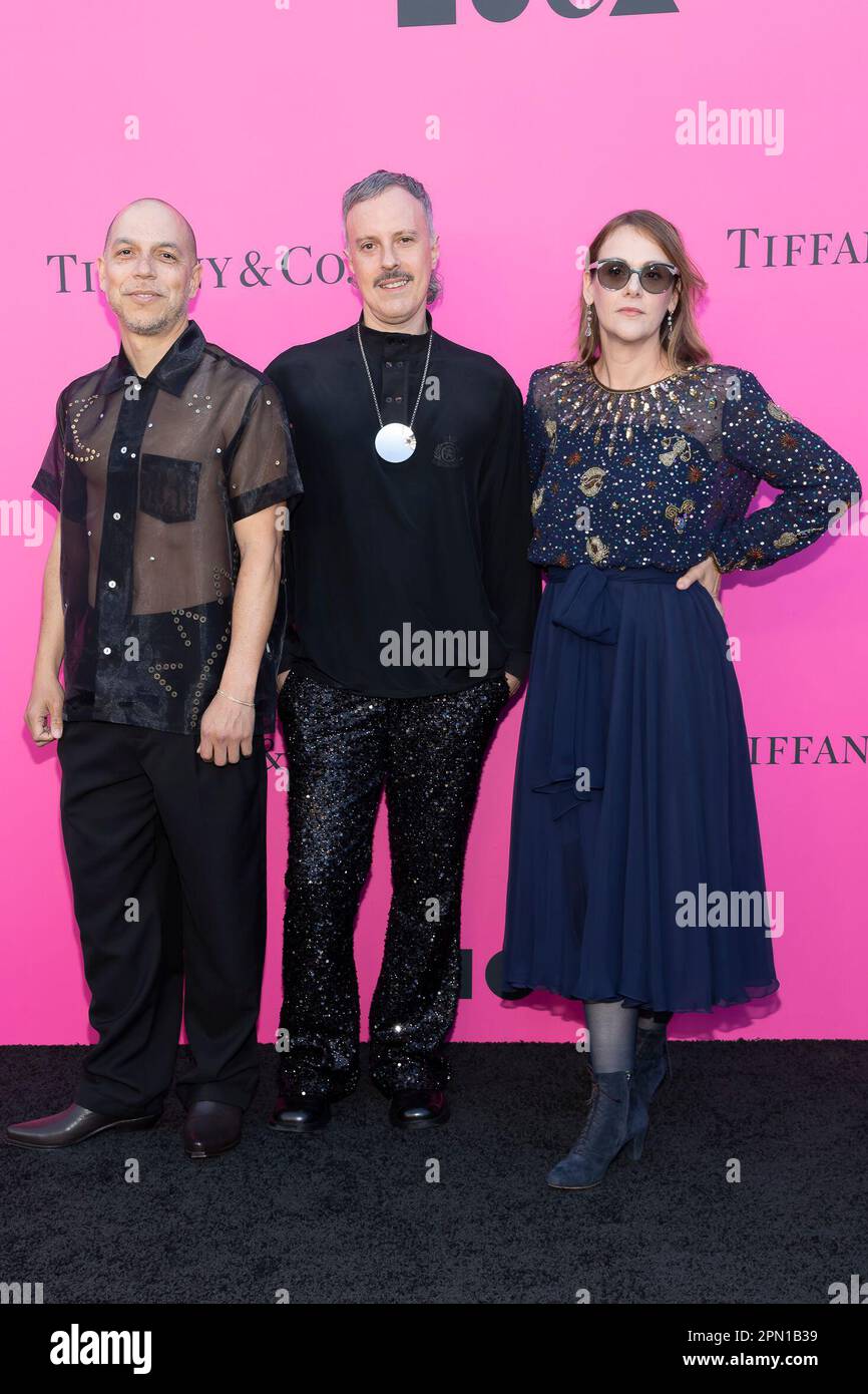 Los Angeles, USA. 15th Apr, 2023. Malik Gaines Alex Andro Segade and ...