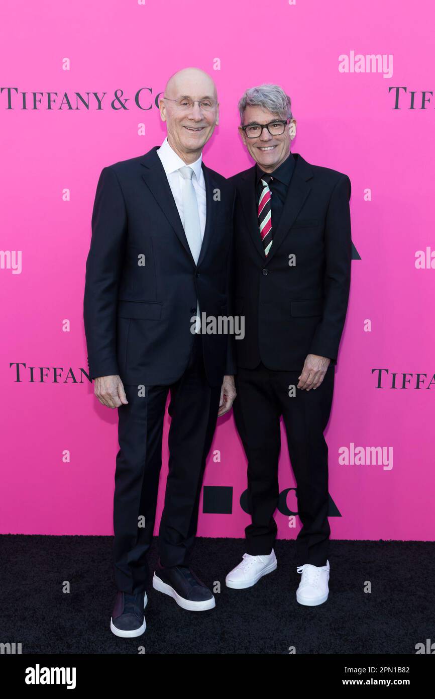 Los Angeles, USA. 15th Apr, 2023. Alan Hergott and Curt Shepard attend the arrivals of The MOCA ...