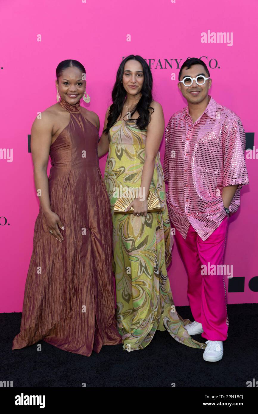 Los Angeles, USA. 15th Apr, 2023. Jessica Burton, Gaby Ghermez and ...