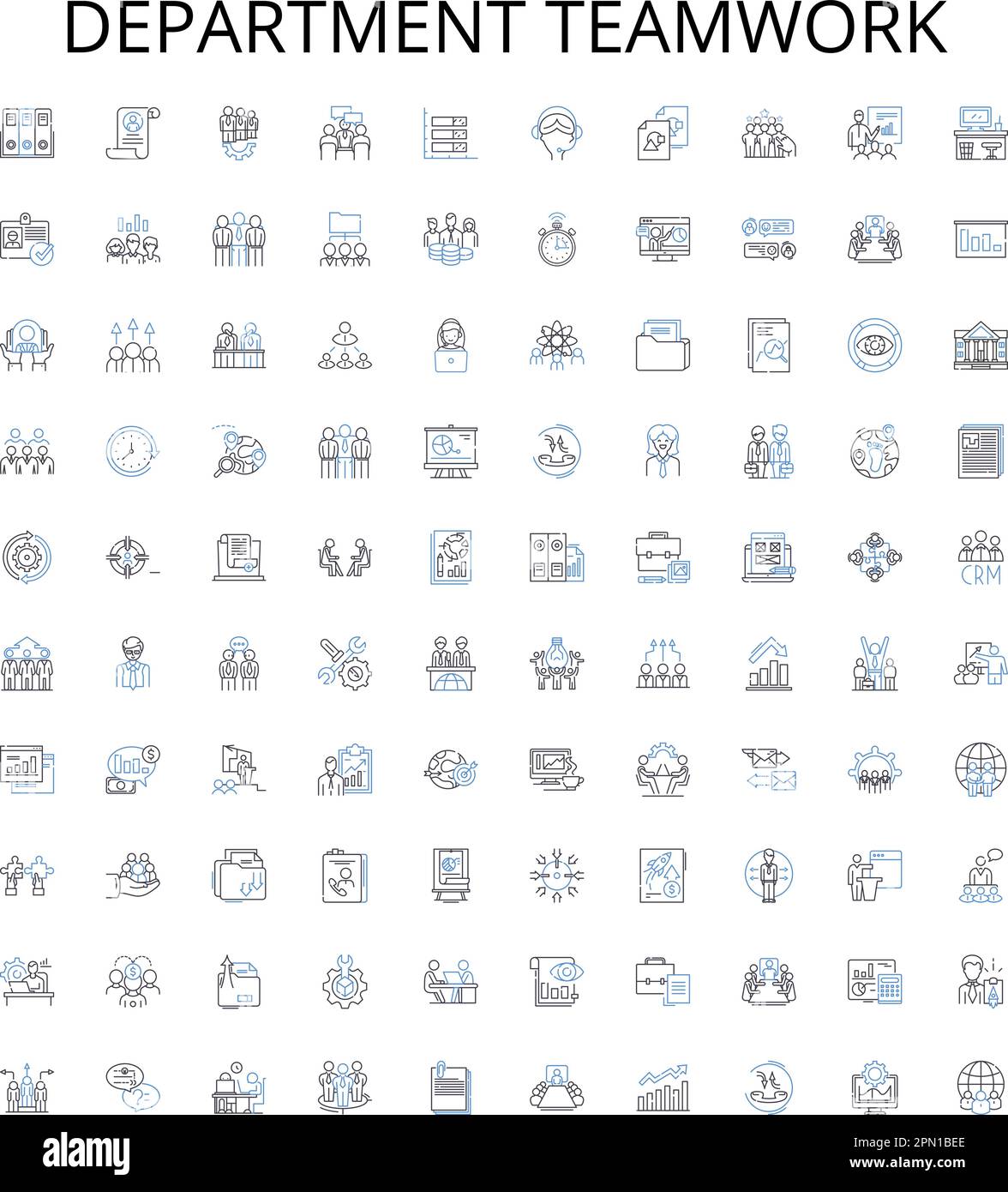 Department teamwork outline icons collection. Teamwork, Department ... Department teamwork outline icons collection. Teamwork, Department ...